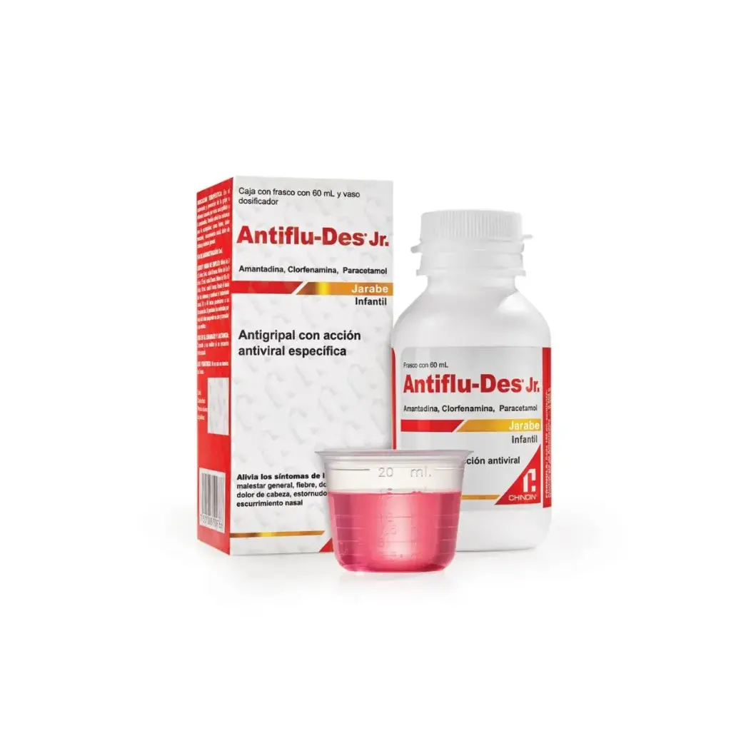 ANTIFLU-DES JR SOLUCION 60ML | Farmacias MV